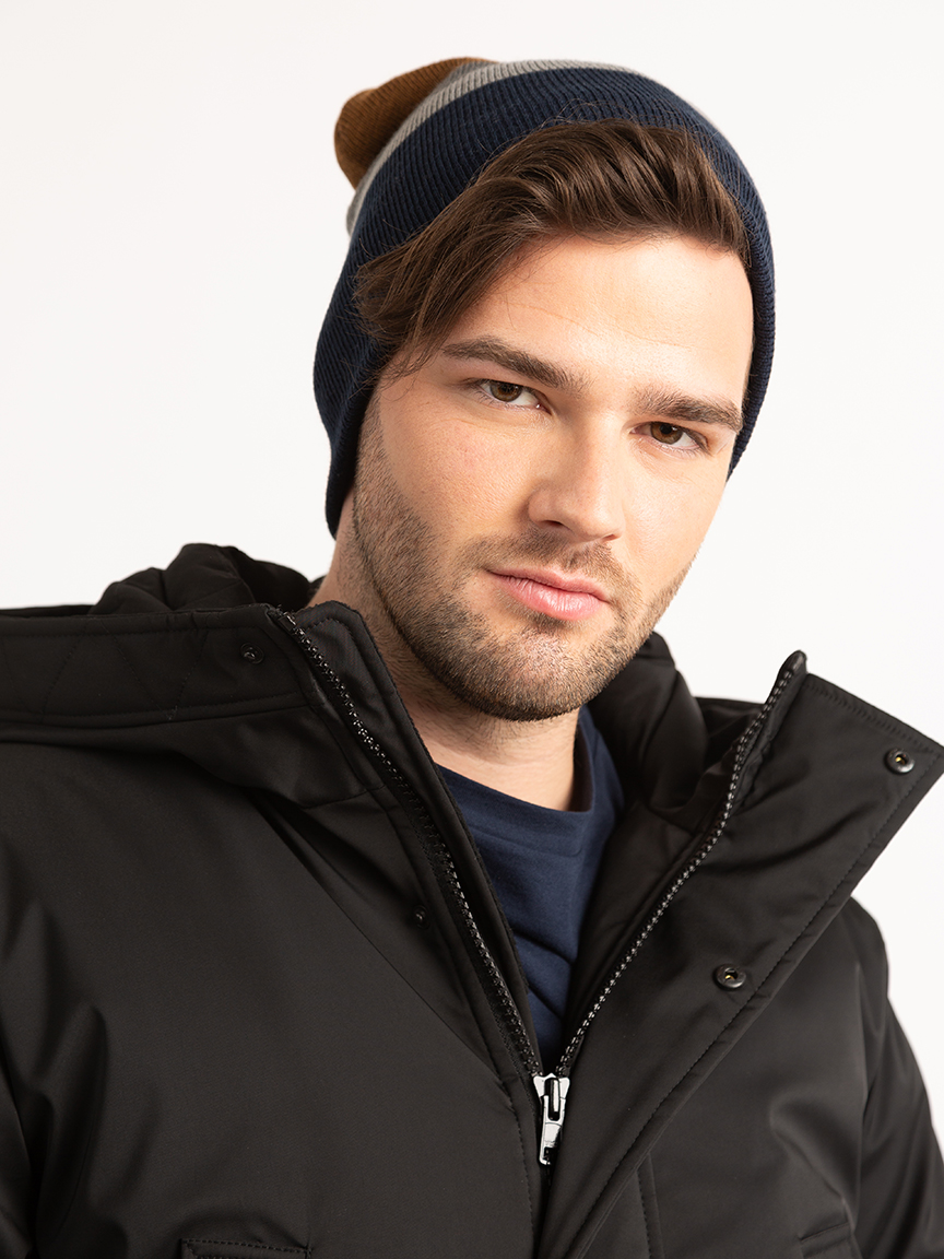 Color block beanie Bootlegger 2000006812