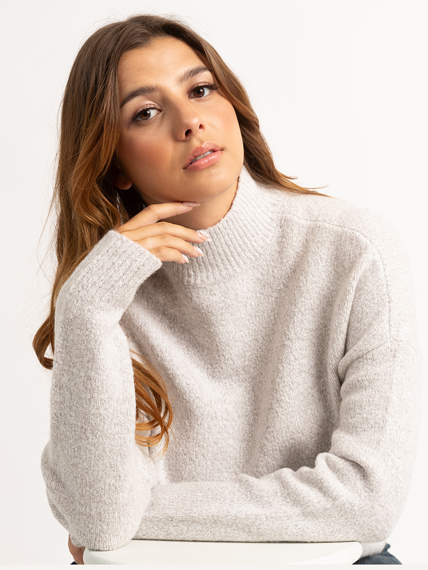 marcia mock neck popover | KISMET