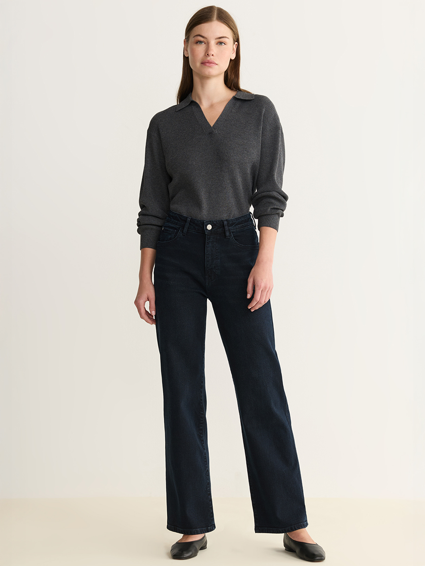 SAT 90's straight jeans depths Bootlegger 2000009114