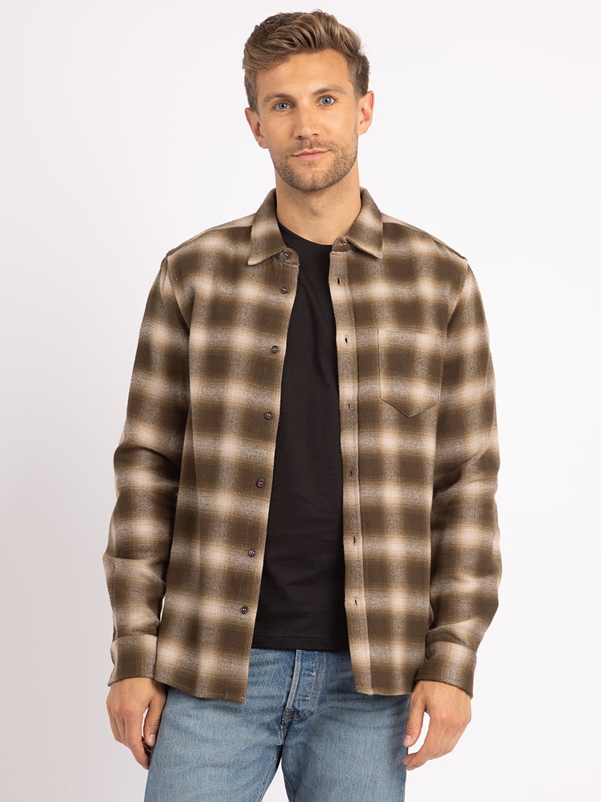 jordan flannel shirt Bootlegger 2000007853