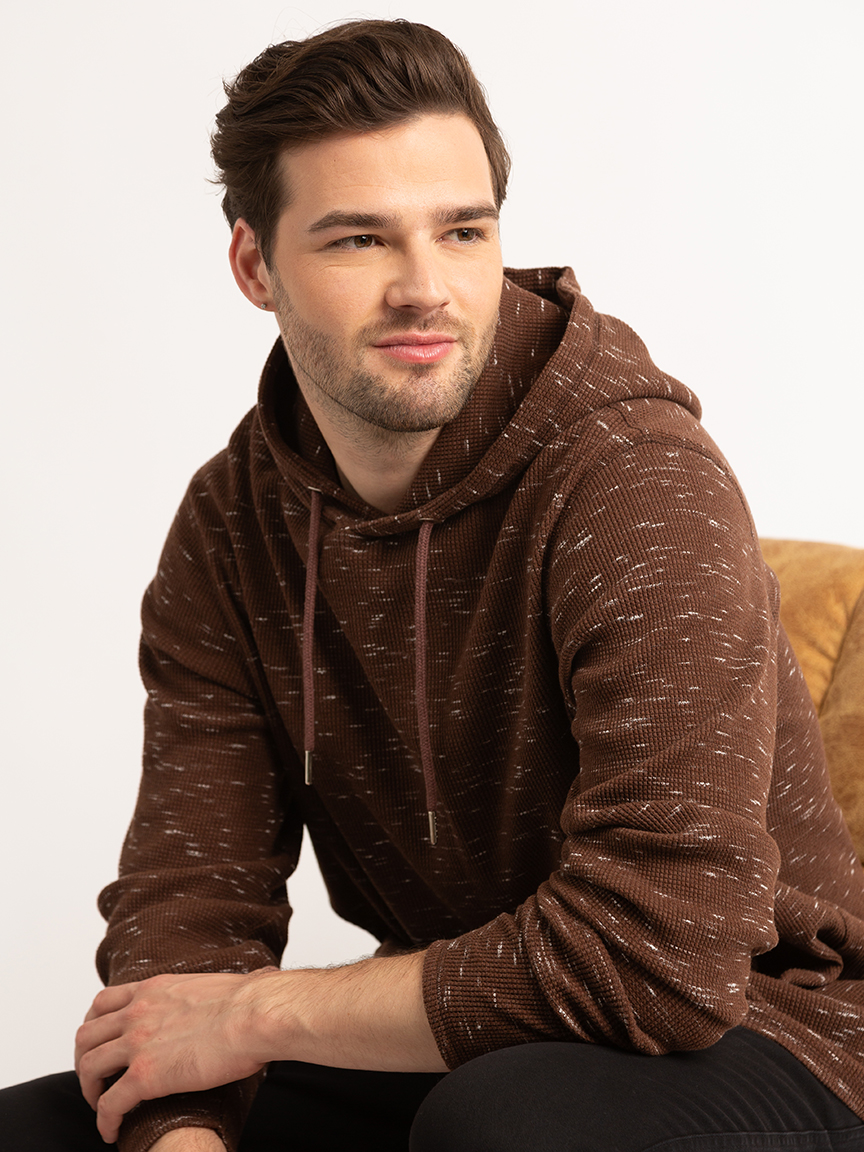 jace space dye waffle hoodie Bootlegger 2000006518