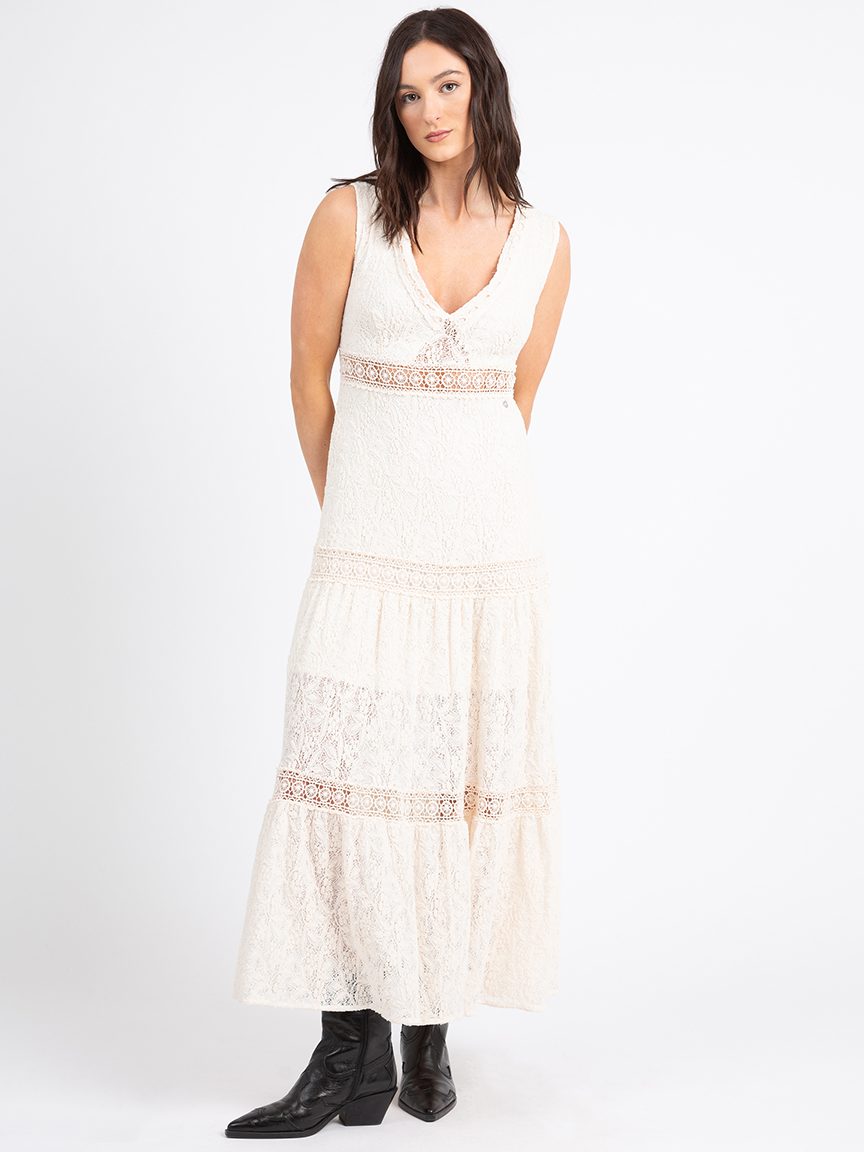 lace long clio dress Bootlegger 2000007072