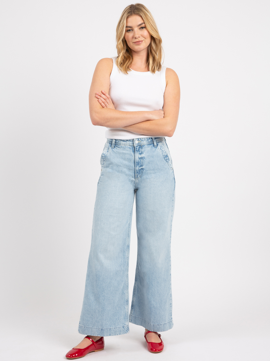dakota wide leg crop Bootlegger 2000007092