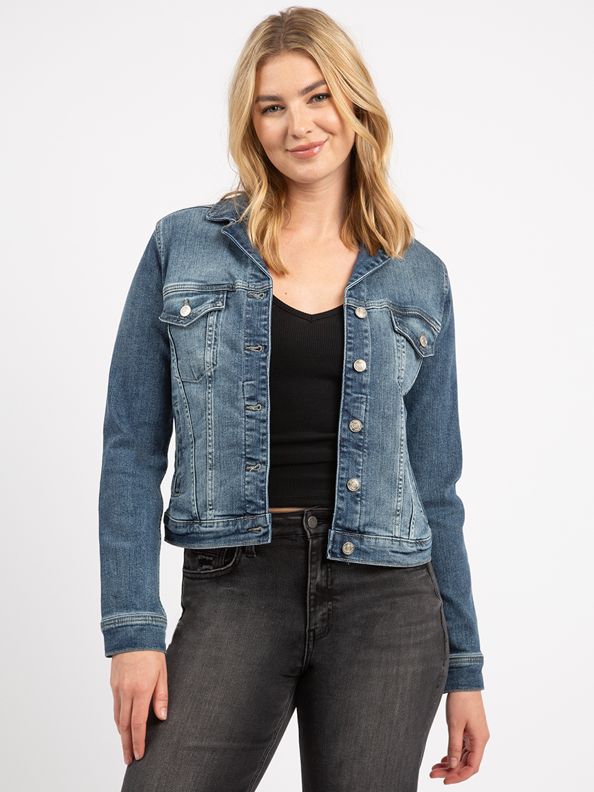 fitted jean jacket Bootlegger 2000007211