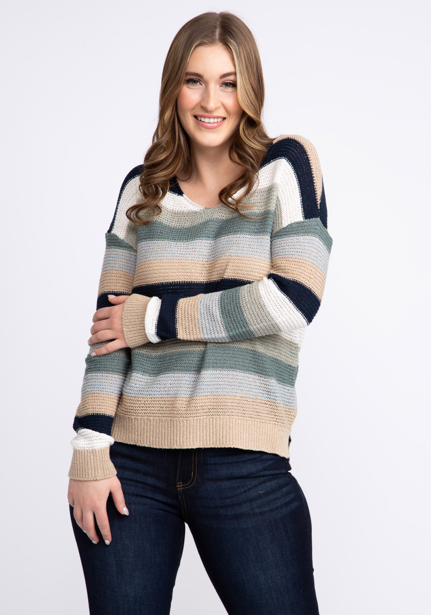 annette v neck popover sweater Bootlegger 2000006131