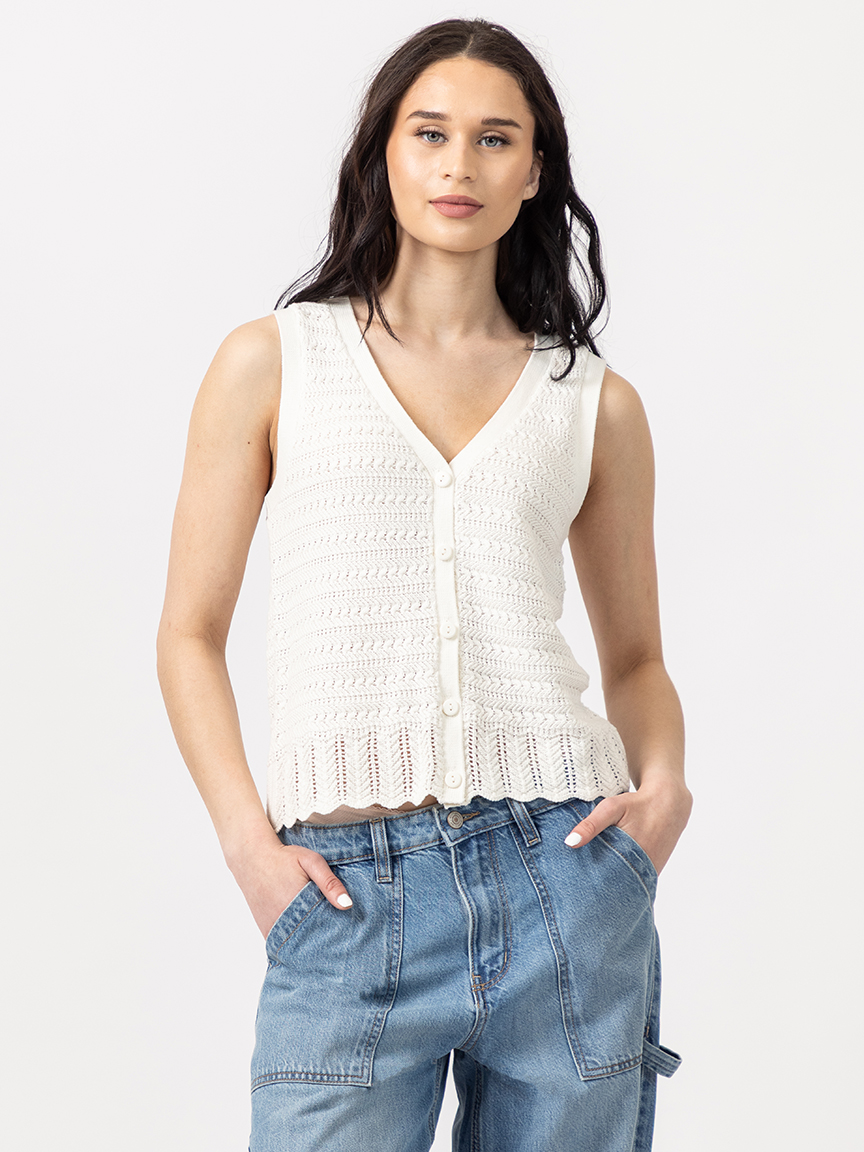 noni v neck vest Bootlegger 2000008404