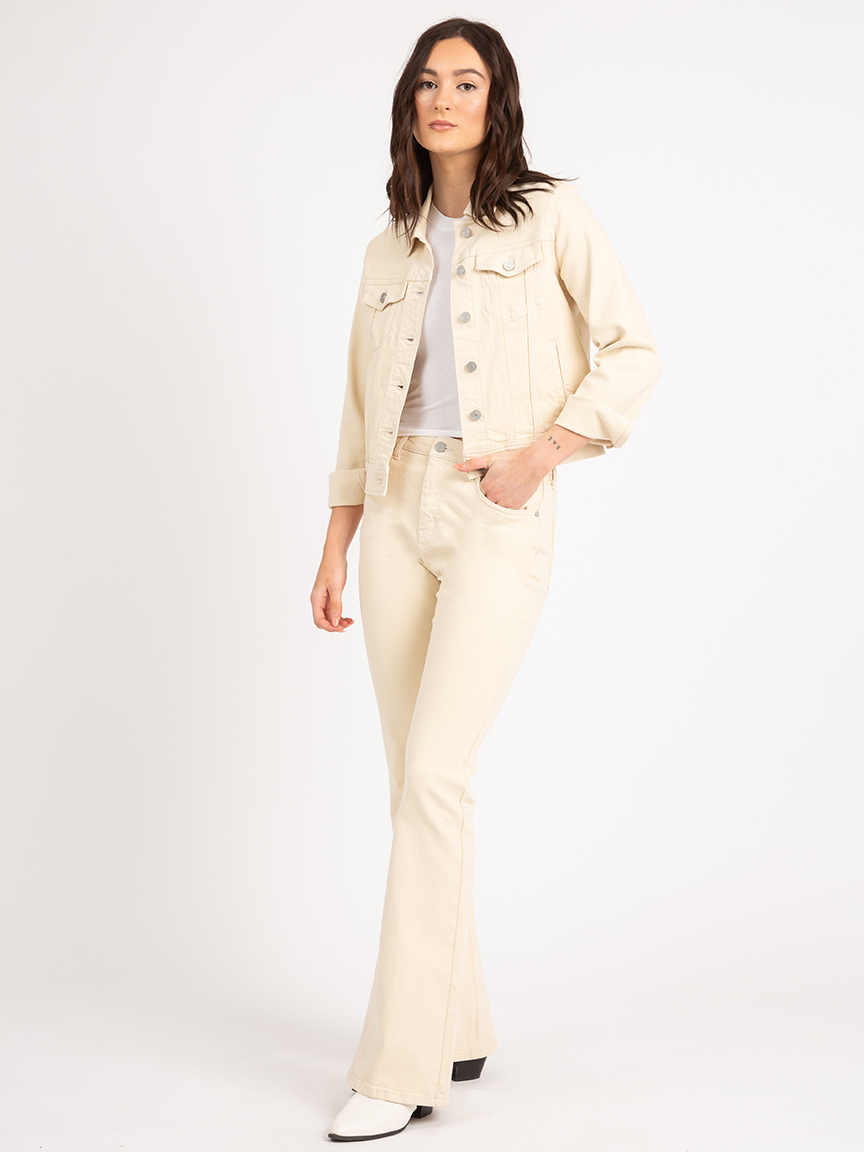 ecru flare jean Bootlegger 2000007191