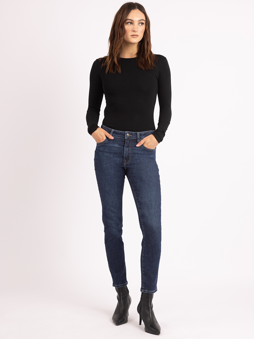 laurel skinny jean dark authentic Bootlegger 2000007573
