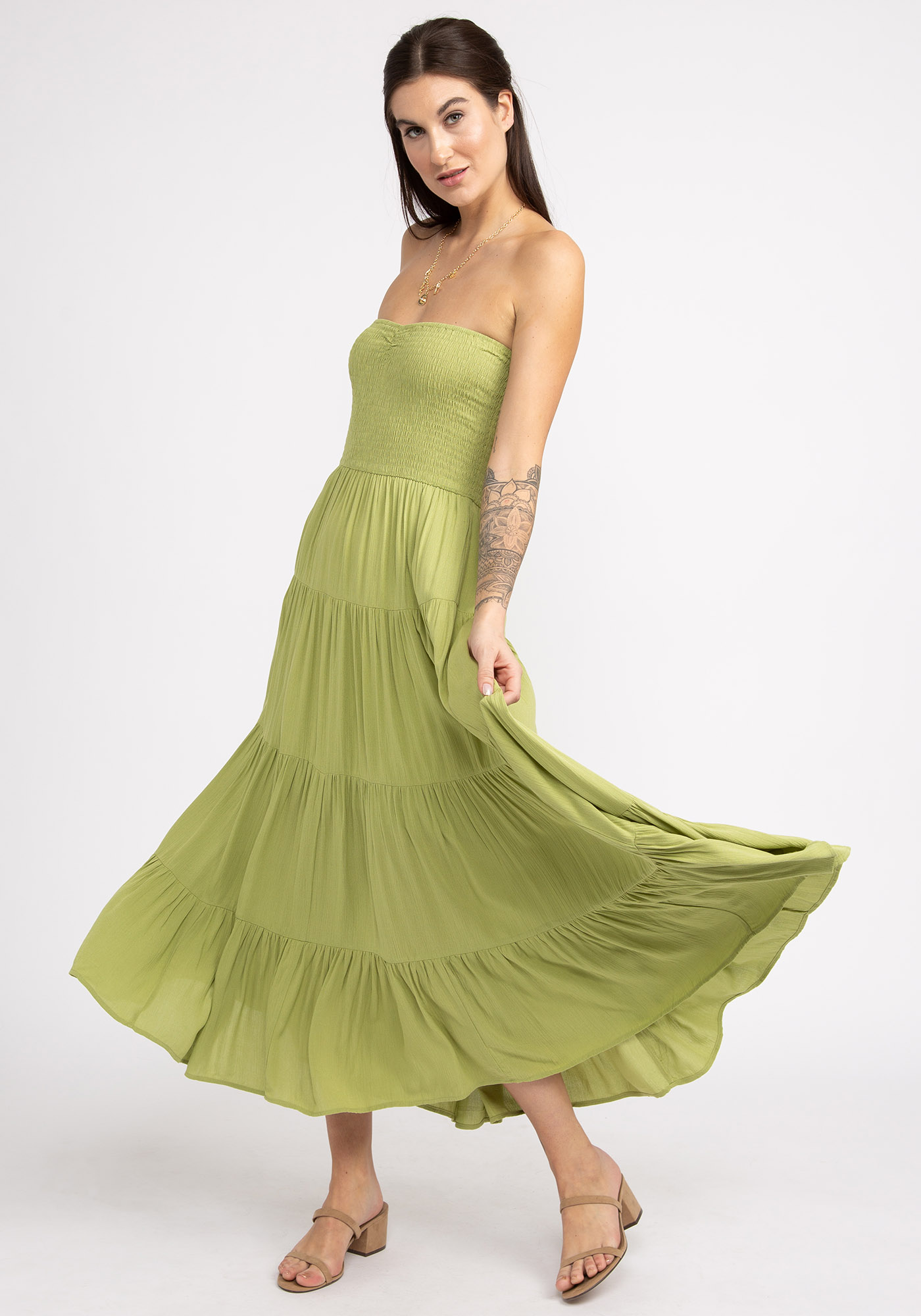 kelly strapless maxi dress Bootlegger 2000006368