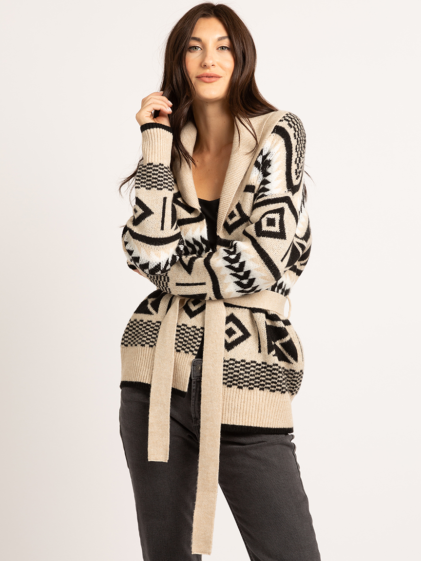 andri jacquard pattern wrap Bootlegger 2000006777